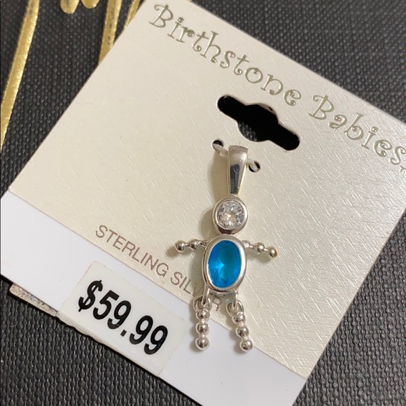 DECEMBER gemstone | Jewelry | Nwtsterling December Boy Charm | Poshmark